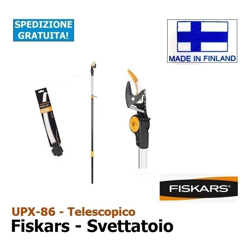 Svettatoio Fiskars UPX-86 + Segaccio